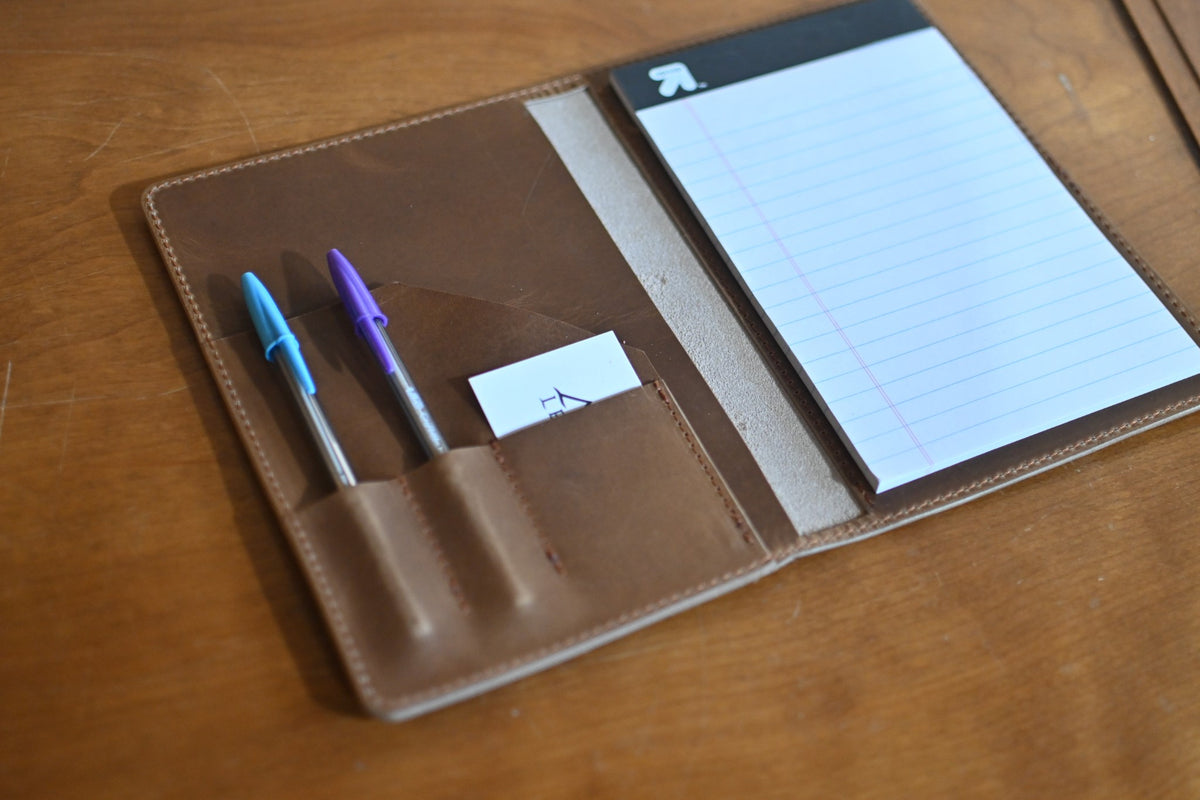 Presidential Notepad - Small Batch – Ansgar Leather Co